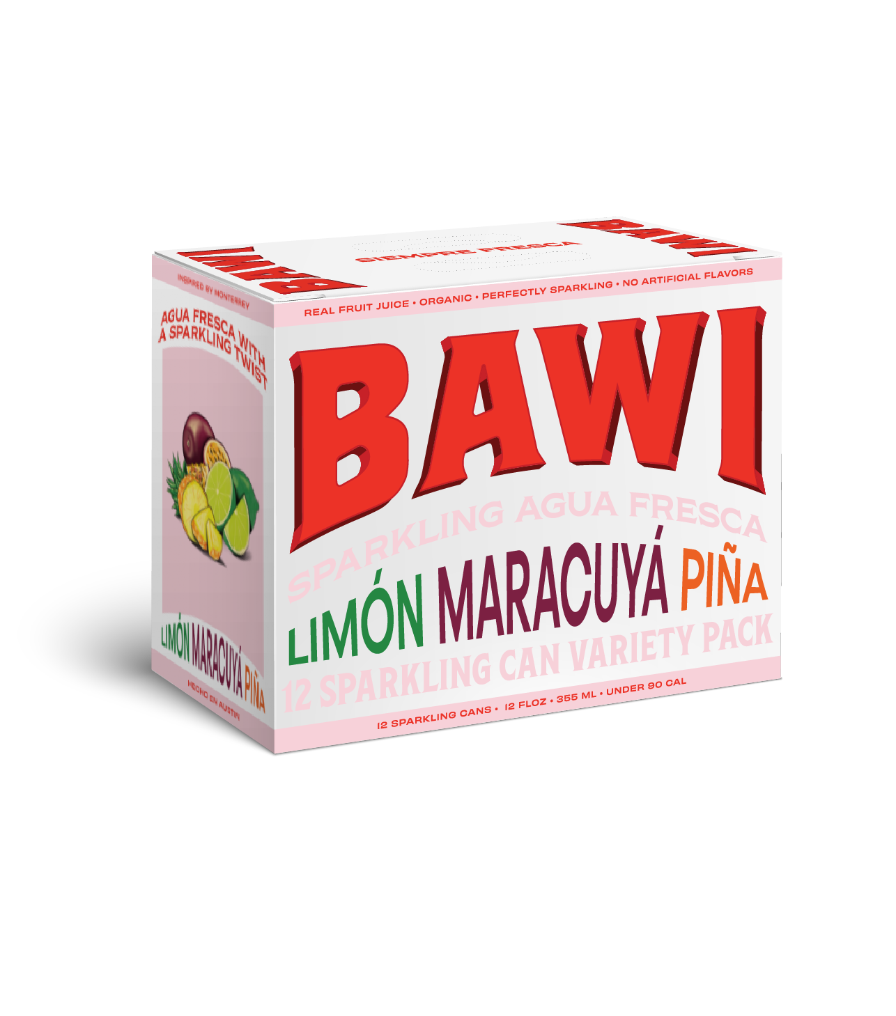 Bawi Agua Fresca Caja Variedad